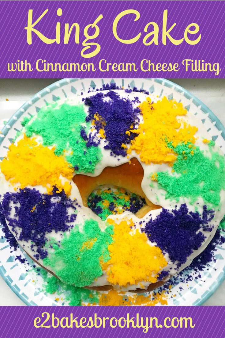 King Cake | e2 bakes brooklyn