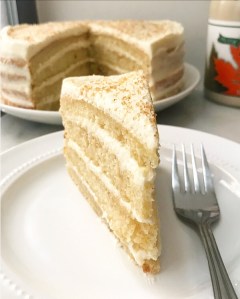 Maple Layer Cake | e2 bakes brooklyn