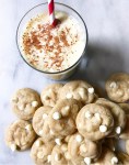 Soft & Chewy Eggnog Cookies | e2 bakes brooklyn