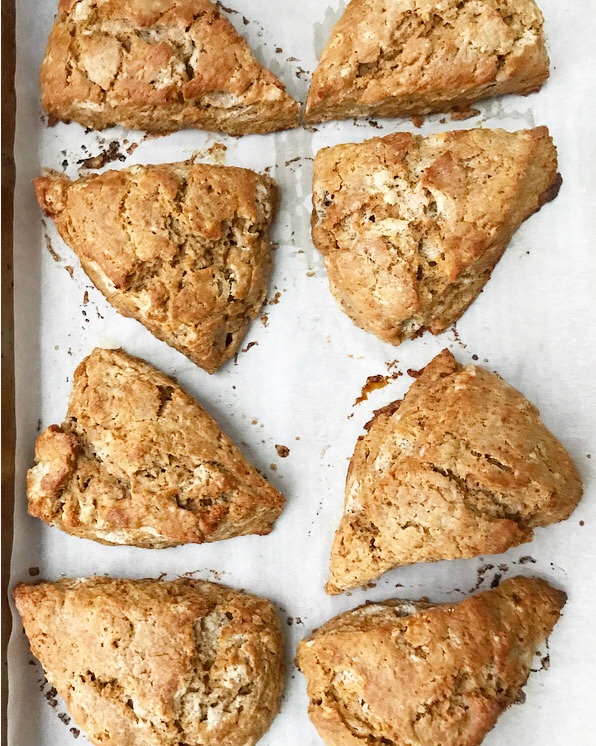 Gingerbread Scones | e2 bakes brooklyn