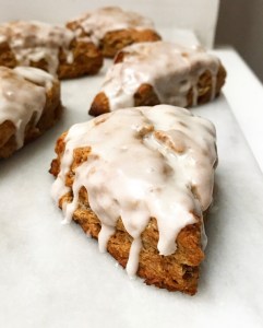 Gingerbread Scones | e2 bakes brooklyn