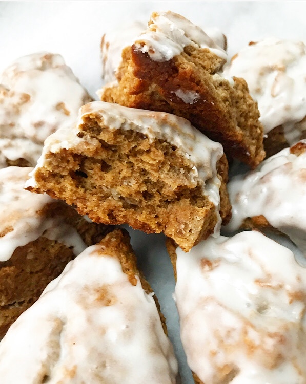 Gingerbread Scones | e2 bakes brooklyn