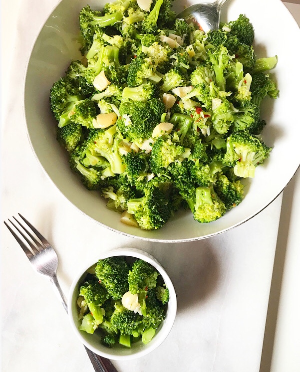 Olive Oil Marinated Broccoli | e2 bakes brooklyn