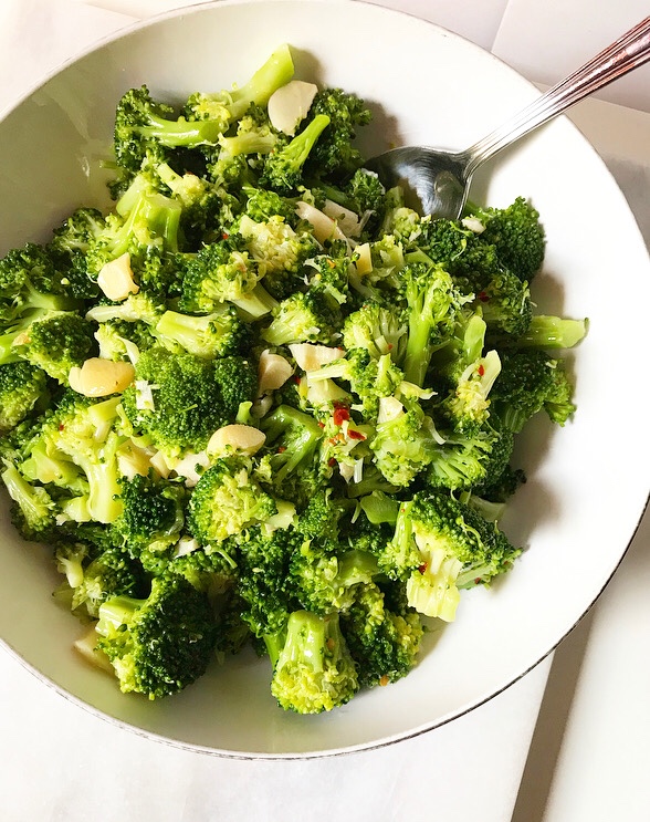 Olive Oil Marinated Broccoli | e2 bakes brooklyn
