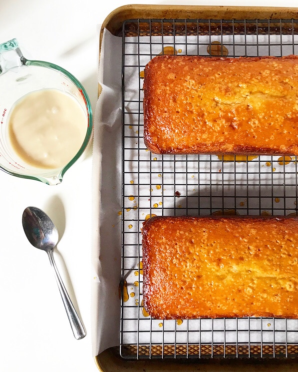 Maple Drizzle Cakes | e2 bakes brooklyn