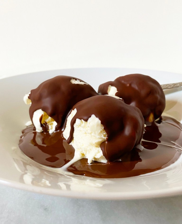 Homemade Chocolate Shell | e2 bakes brooklyn