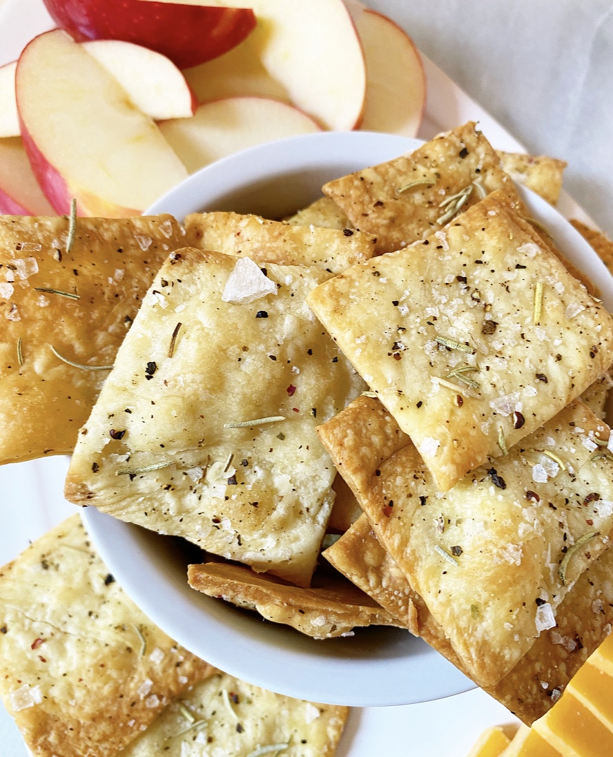 Olive Oil Crackers | e2 bakes brooklyn