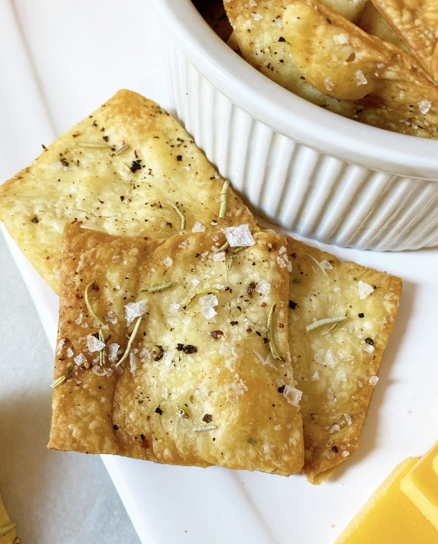 Olive Oil Crackers | e2 bakes brooklyn