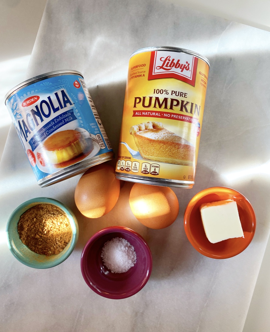 Sweetened Condensed Milk Pumpkin Pie | e2 bakes brooklyn