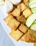 Cornbread Crackers | e2 bakes brooklyn