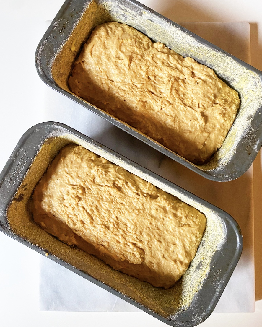 Pumpkin Spice English Muffin Bread | e2 bakes brooklyn