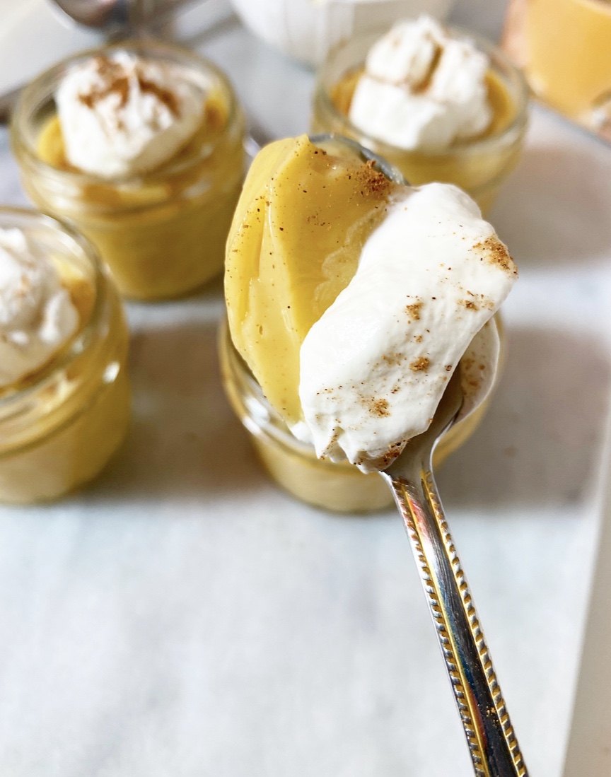 Eggnog Pudding | e2 bakes brooklyn